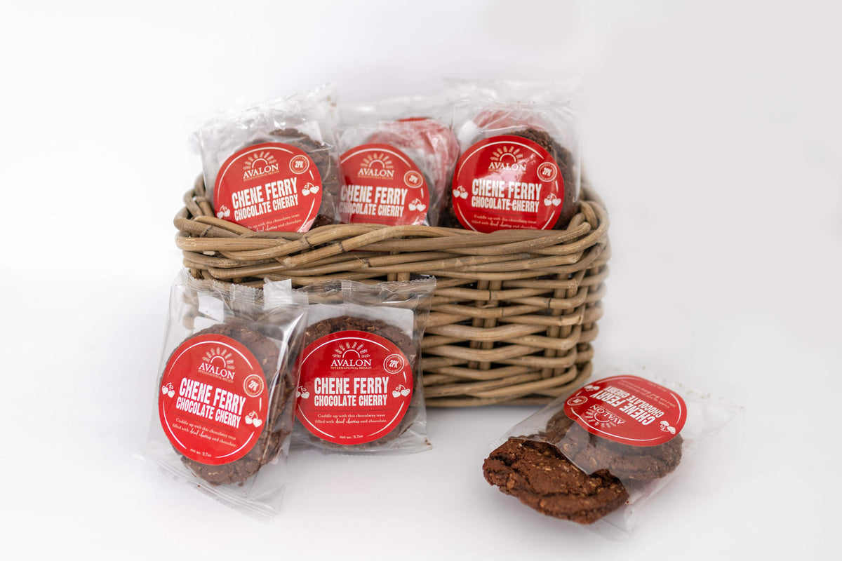 Chene Ferry Chocolate Cherry Cookies – Avalon Bakery & Cafe